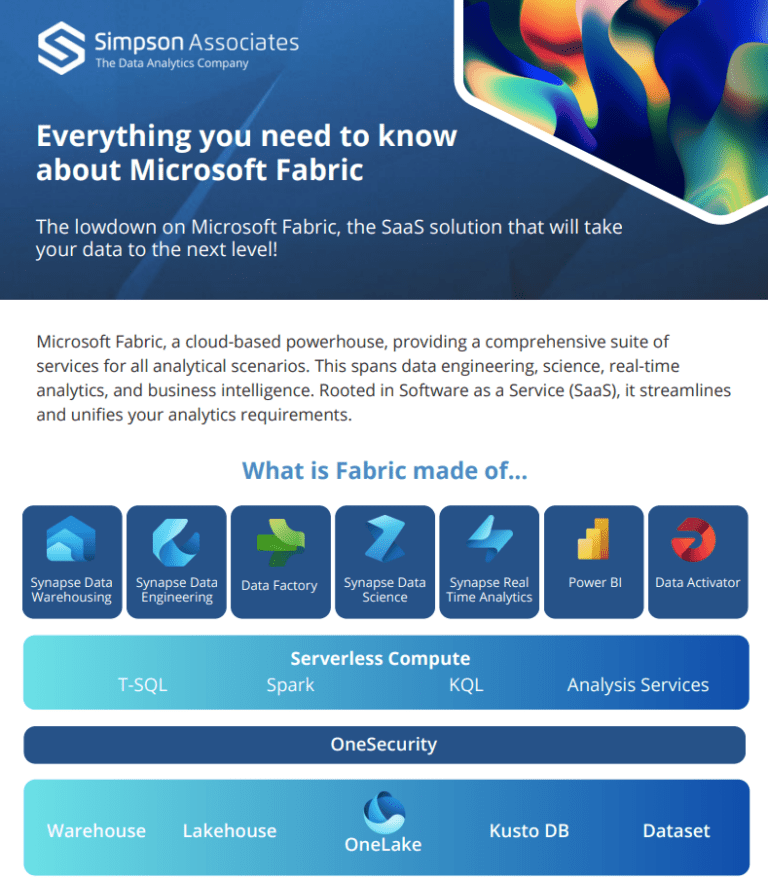Microsoft Fabric: Free Infographic! | Simpson Associates